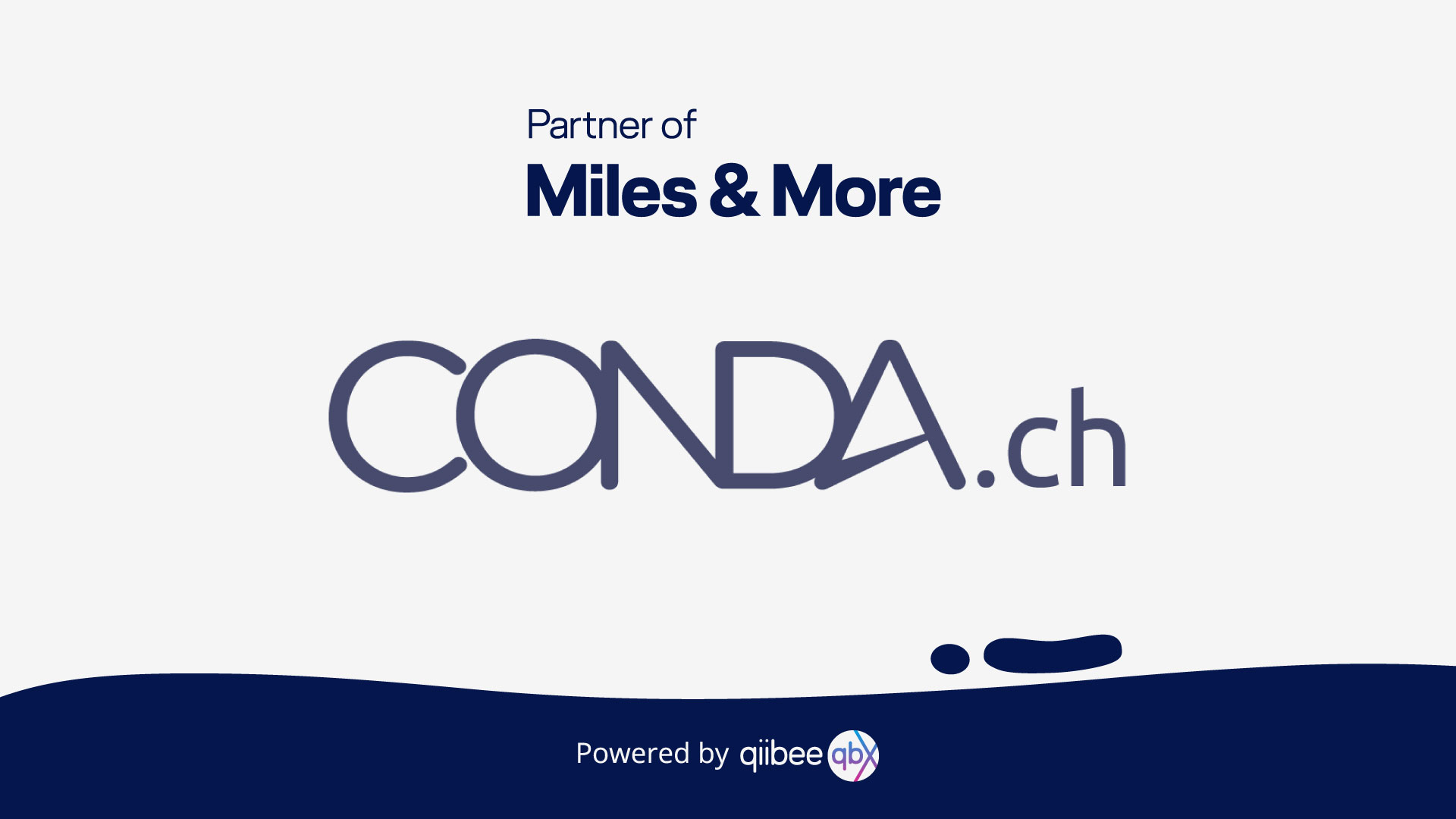 CONDA Partnership with Miles & More, powered by qiibee - qiibee