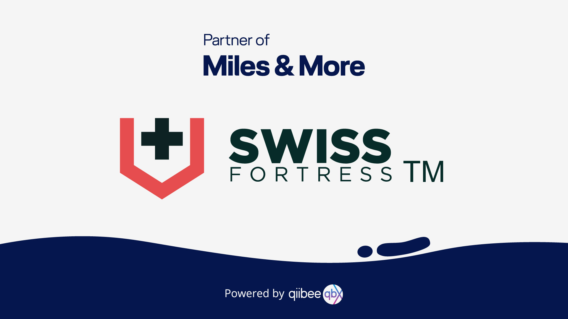 SwissFortress Partnership with Miles & More, powered by qiibee - qiibee